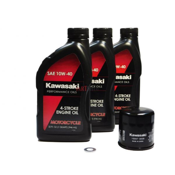 2017 Kawasaki Ninja 300, EX300, Oil Change Kit